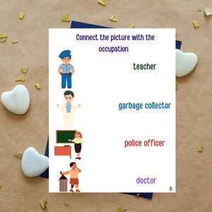 21 Pages, Community Helpers Activity, Occupation Printable, Preschool ...