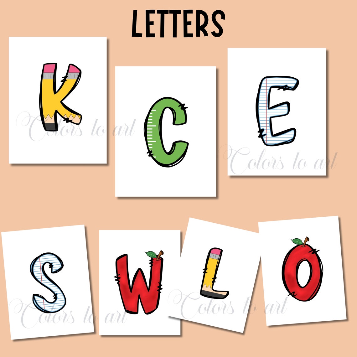 Back to School Bulletin Board Retro Classroom Decor Classroom Door ...
