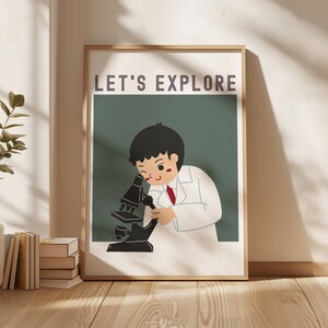 Science Classroom Decor Science Wall Art Kids Science Nursery Decor ...
