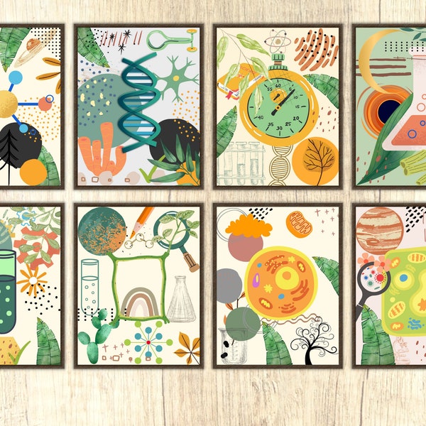 Science Wall Decor - Etsy