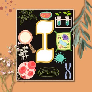 Biology Art Poster Biology Gift Science Poster Biologist Gift ...