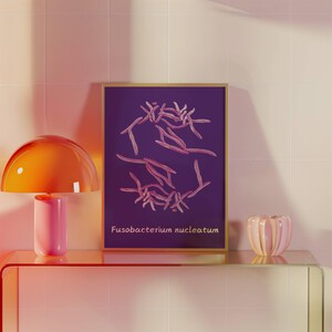 Microbiology Wall Art Bacteria Art Dentist Wall Art New Dental Office ...