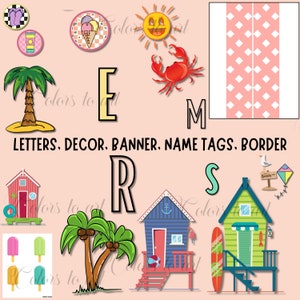 Summer Bulletin Board Kit End of the Year Bulletin Board Printable ...