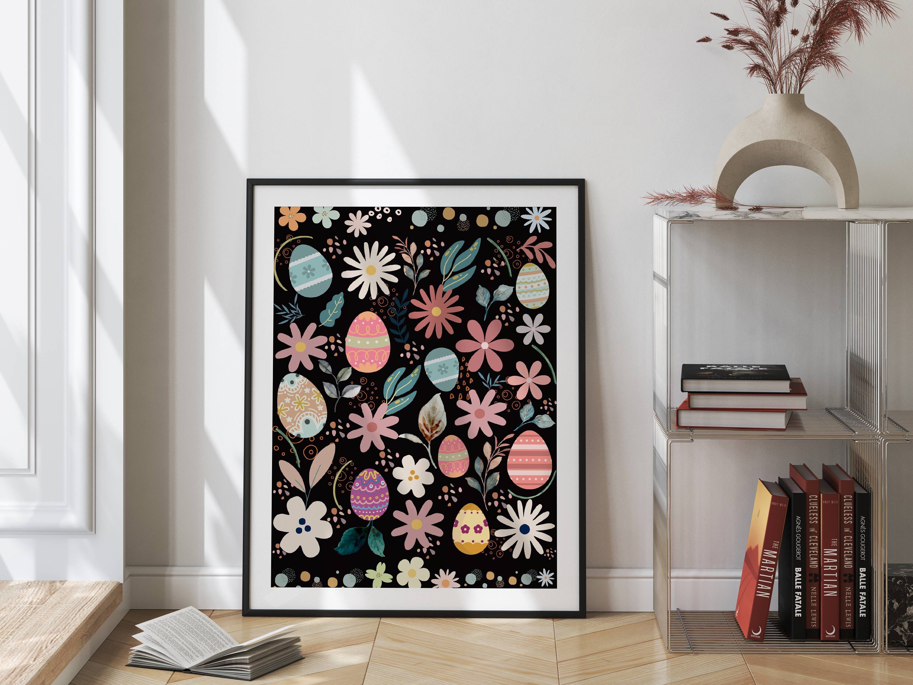 Easter Printable Wall Art Set of 3 Easter Decorations Spring Wall Art ...