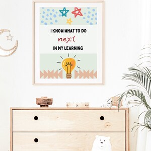 Affirmation Wall Art for Kids Classroom Decor Inspirational Kids Room ...