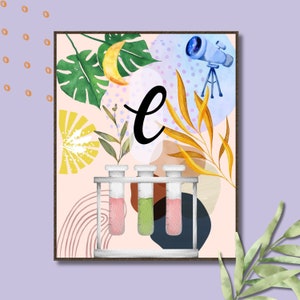 Science Posters, Science Art, Science Art Digital Download, Middle ...