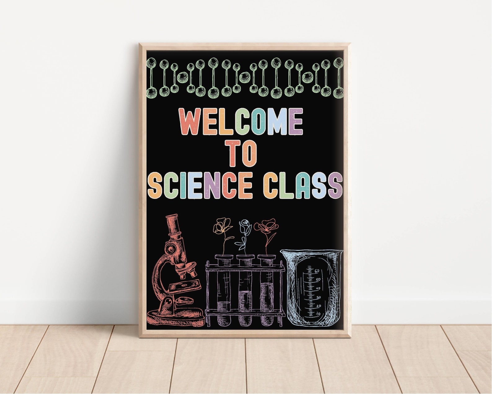 Science Classroom Poster Welcome to Science Class Back to School ...