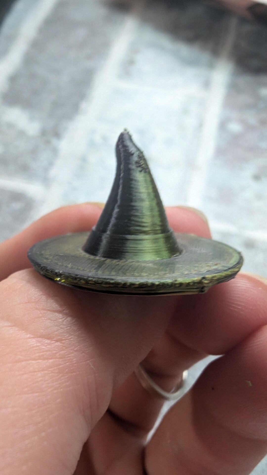 Witch Hat Keychain - Etsy