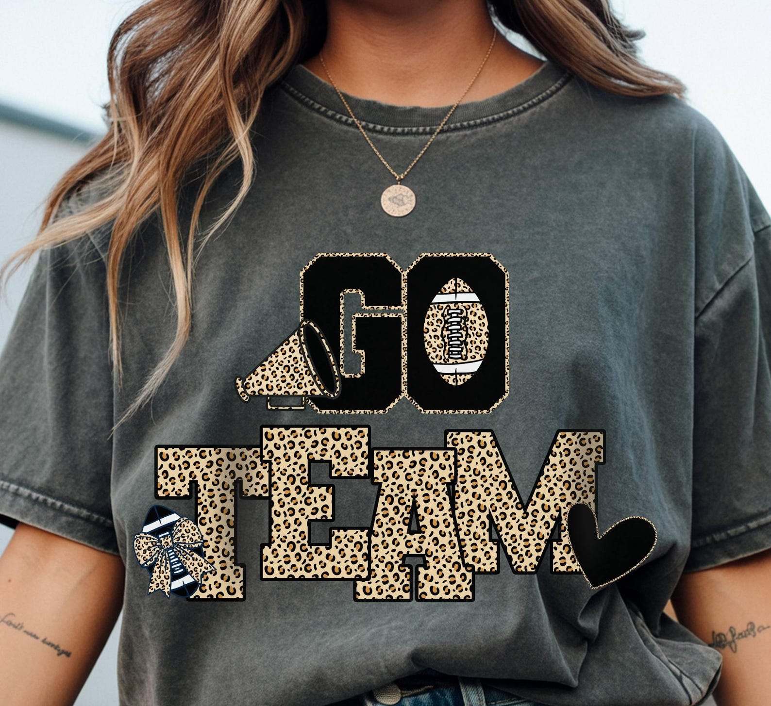 Varsity Cheetah Alphabet Bundle PNG & Numbers, Sports Animal Doodle ...