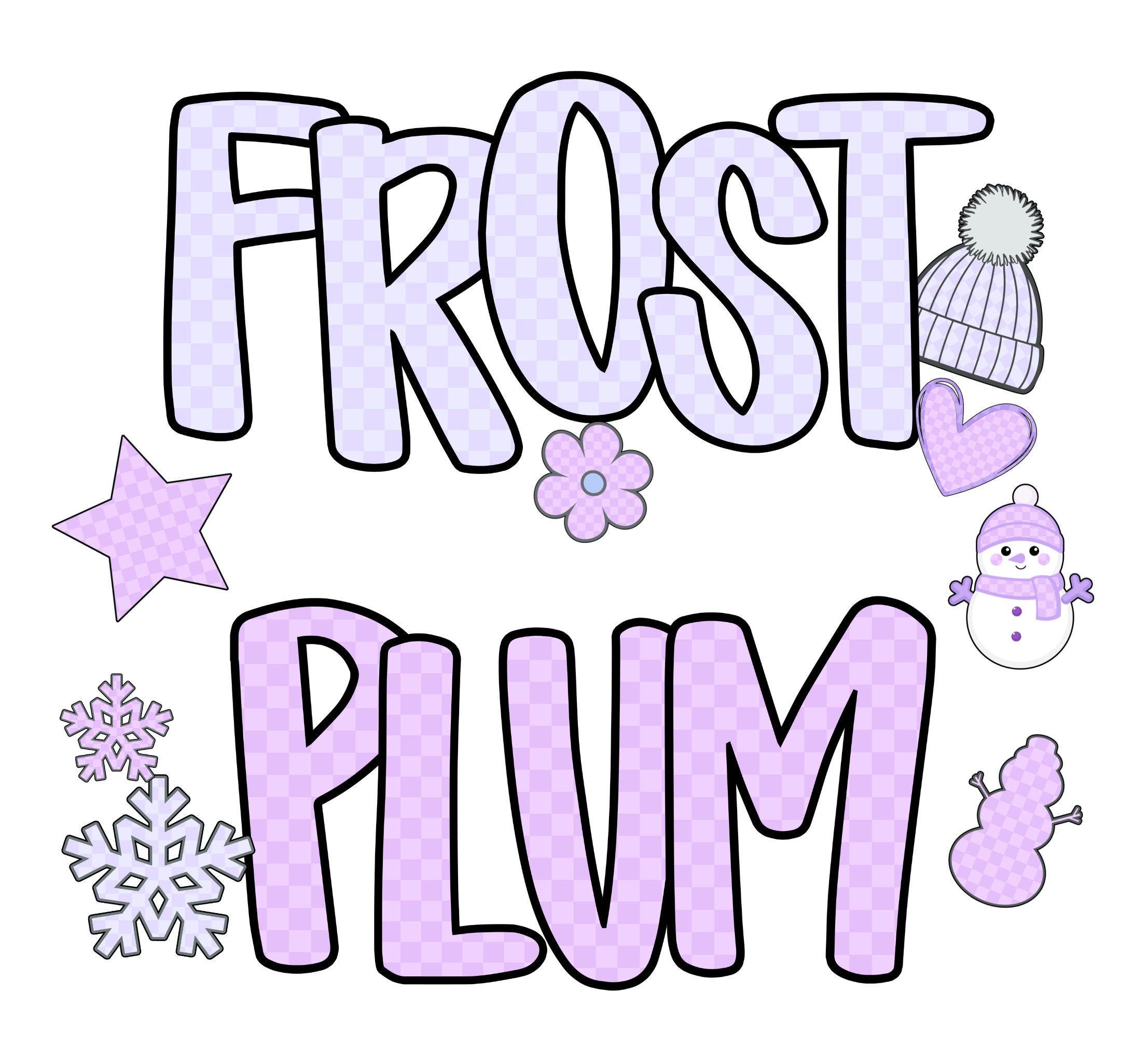 Preppy Checker Alphabet Png Bundle, Winter Alpha Doodle Letters, Pastel ...