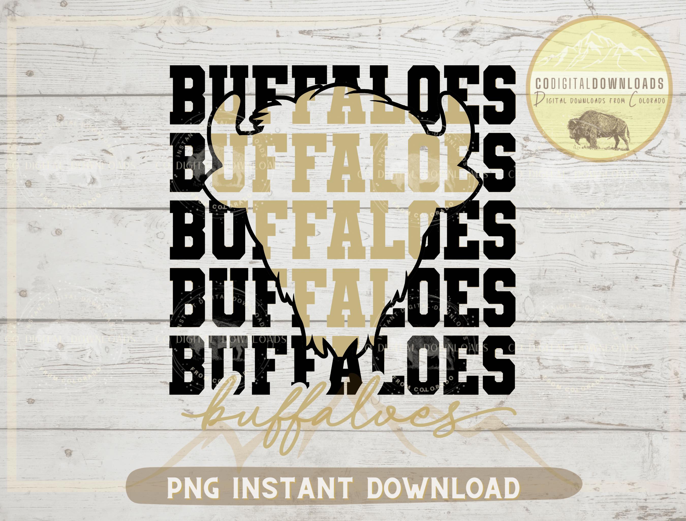 Buffaloes SVG Png Buffalo Football Game Day, Prime Fan Gear, Buffaloes ...