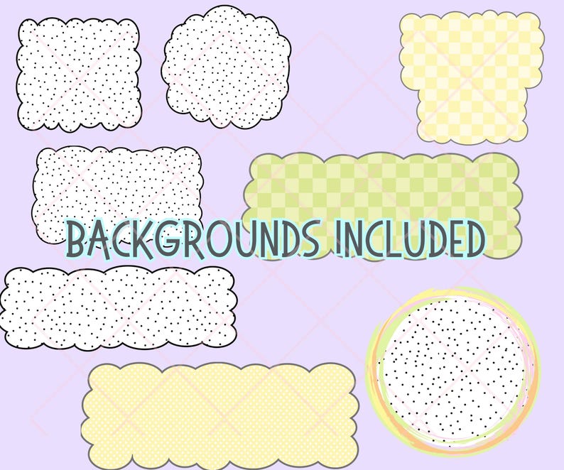 Pastel Checker Alphabet PNG Bundle, Baby Alpha Doodle Letters ...
