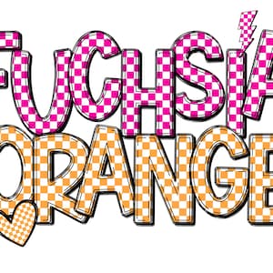 Checker Alphabet Bundle, Alpha Doodle Letters Png, Printable Checkered ...