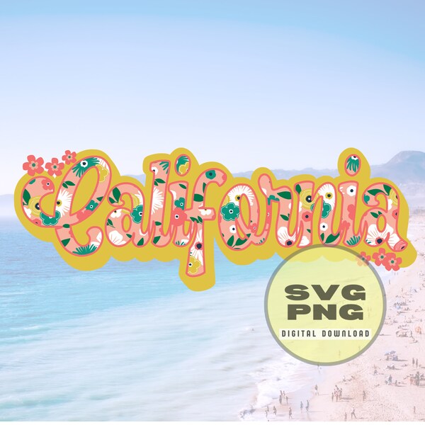California Girl Svg - Etsy