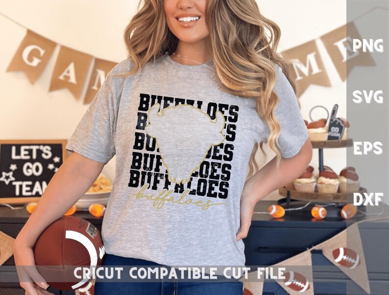 Buffaloes SVG Png Eps Dxf Cricut Svg Buffalo Football Game Day, Prime ...