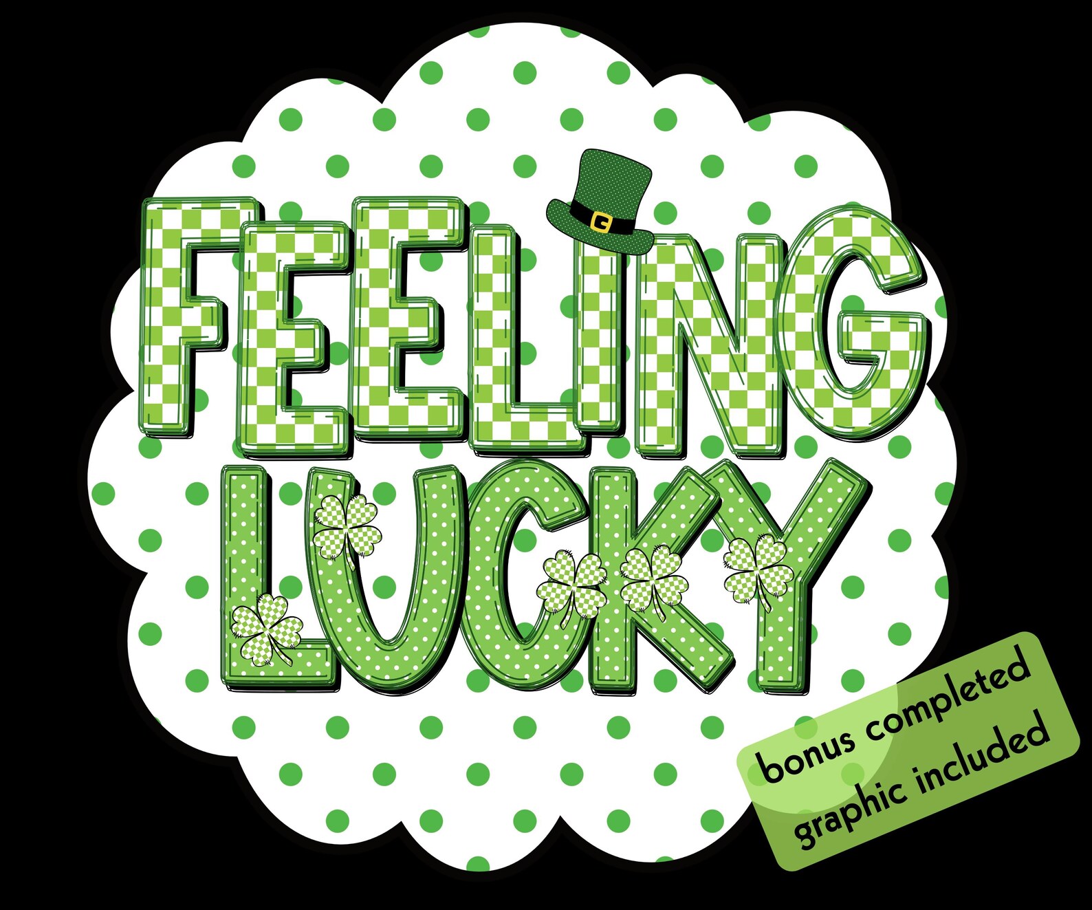 St Patricks Day Alphabet PNG Bundle, Shamrock Green Doodle Letters, St ...