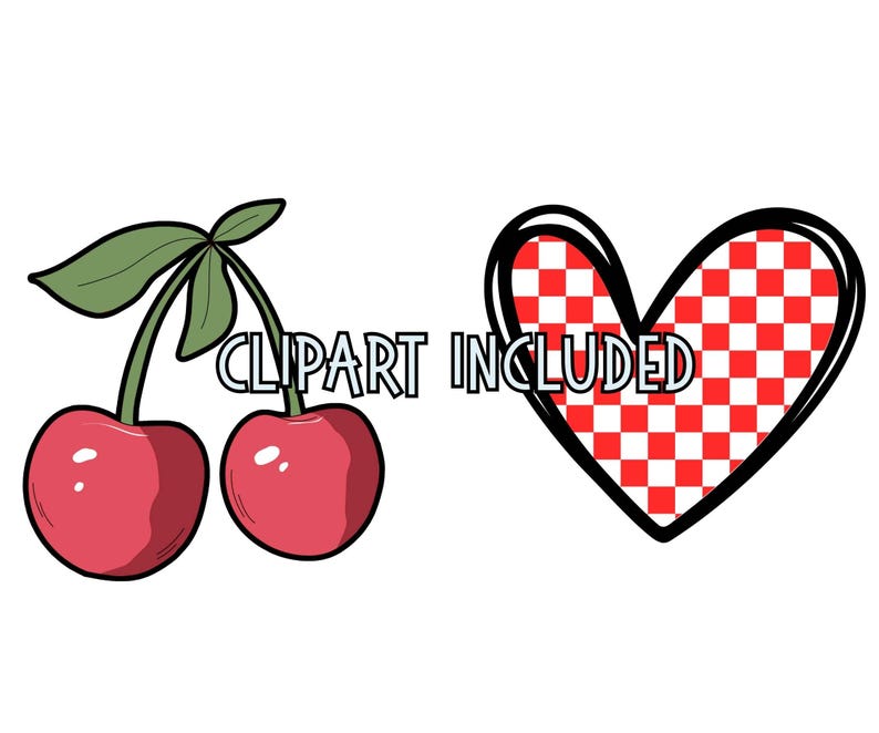 Summer Bulletin Board Kit PDF PNG, Cherry Checker Class Decoration ...