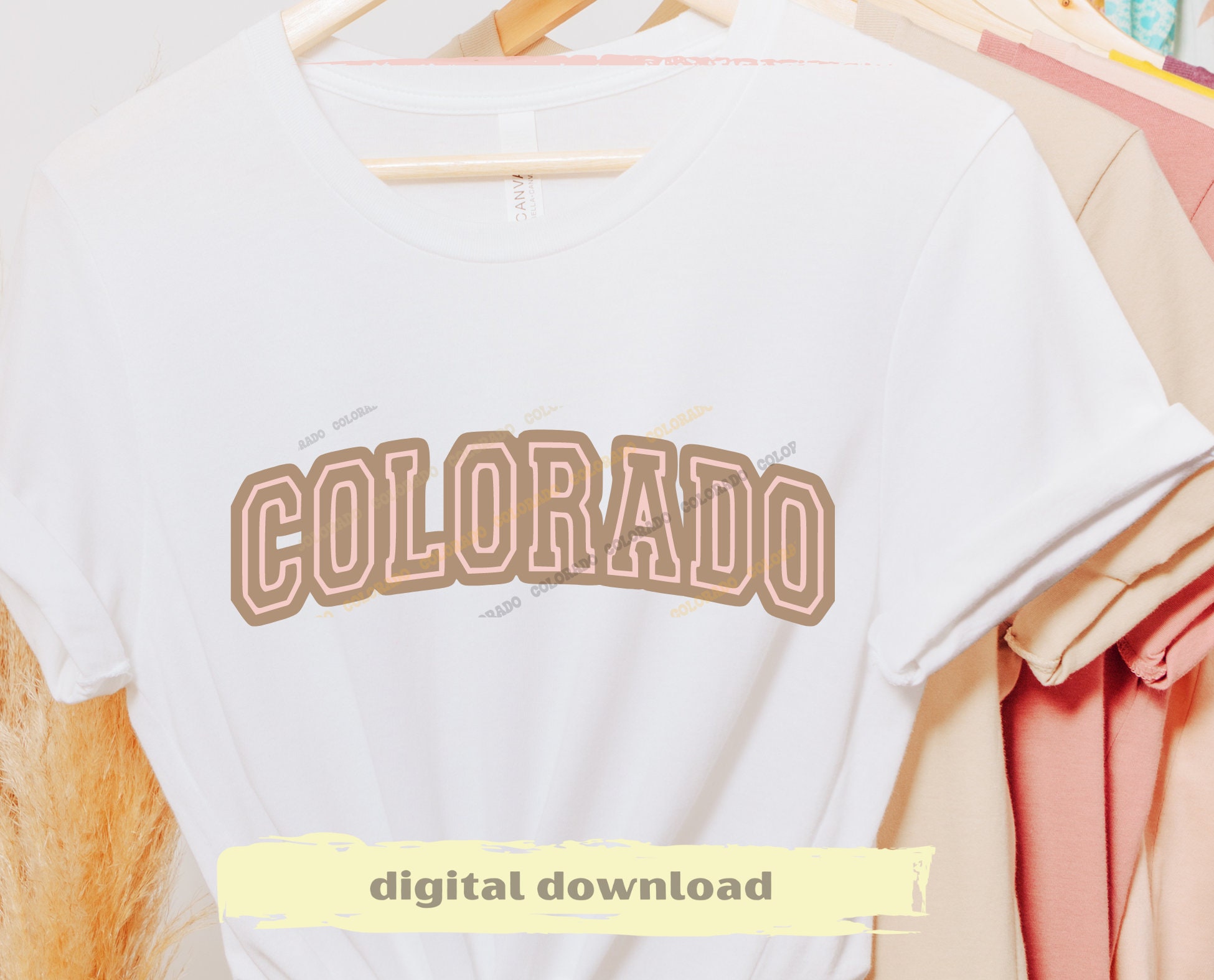 Colorado SVG, Colorado PNG for Shirt Design, Colorado Gift, Boulder ...