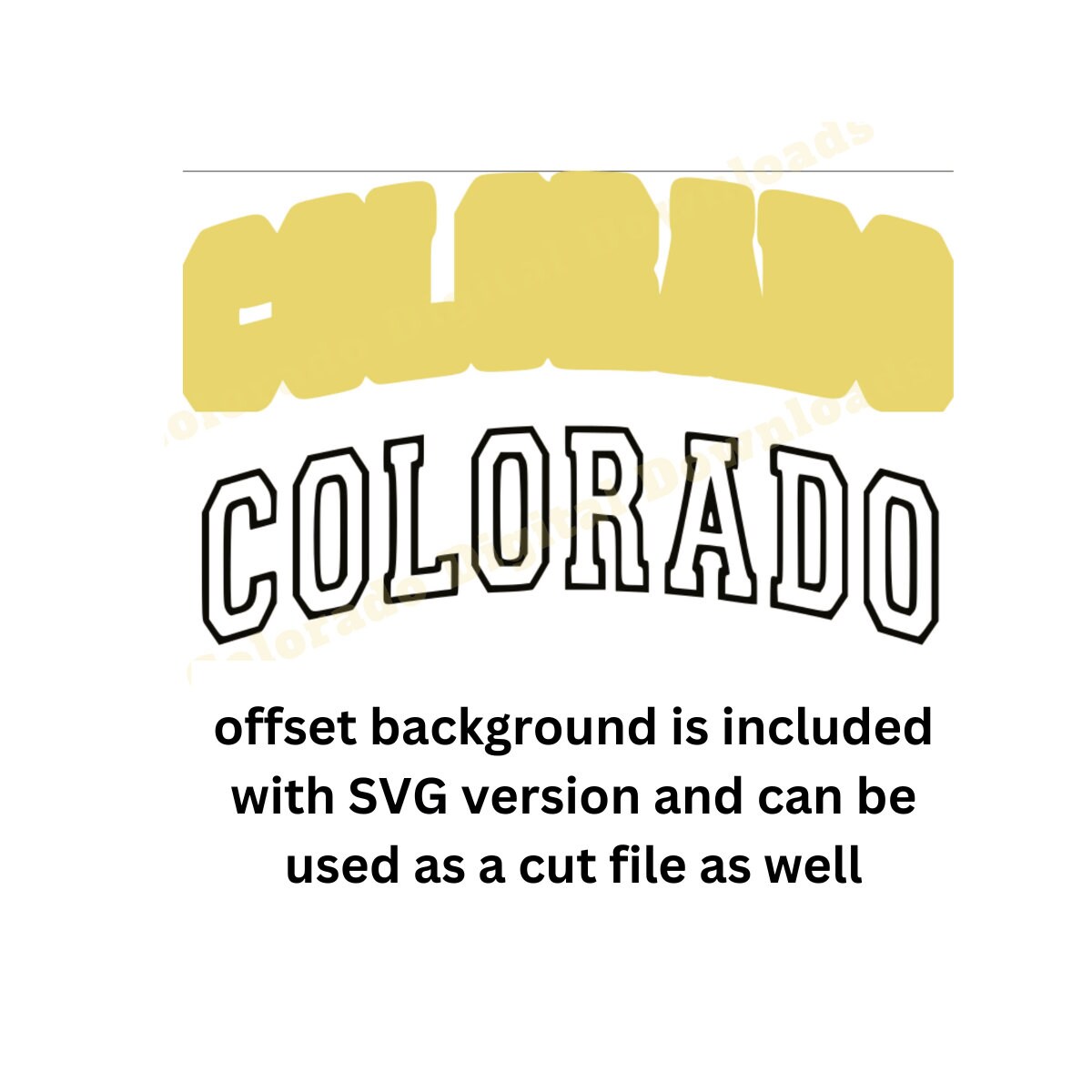 Colorado SVG, Colorado PNG for Shirt Design, Colorado Gift, Boulder ...