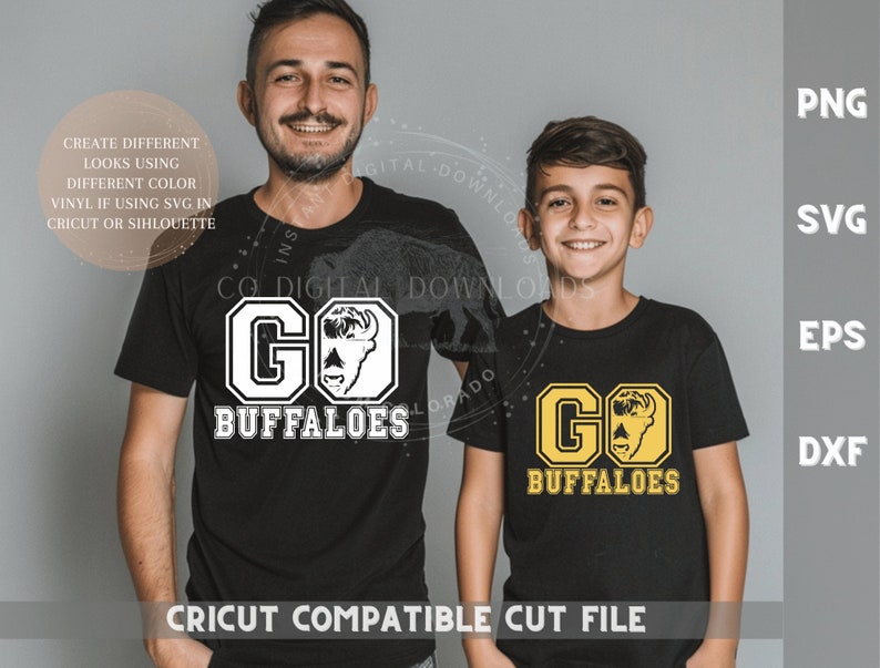 Buffaloes SVG Png Cricut Svg File, Buffalo Football, Game Day Shirt ...
