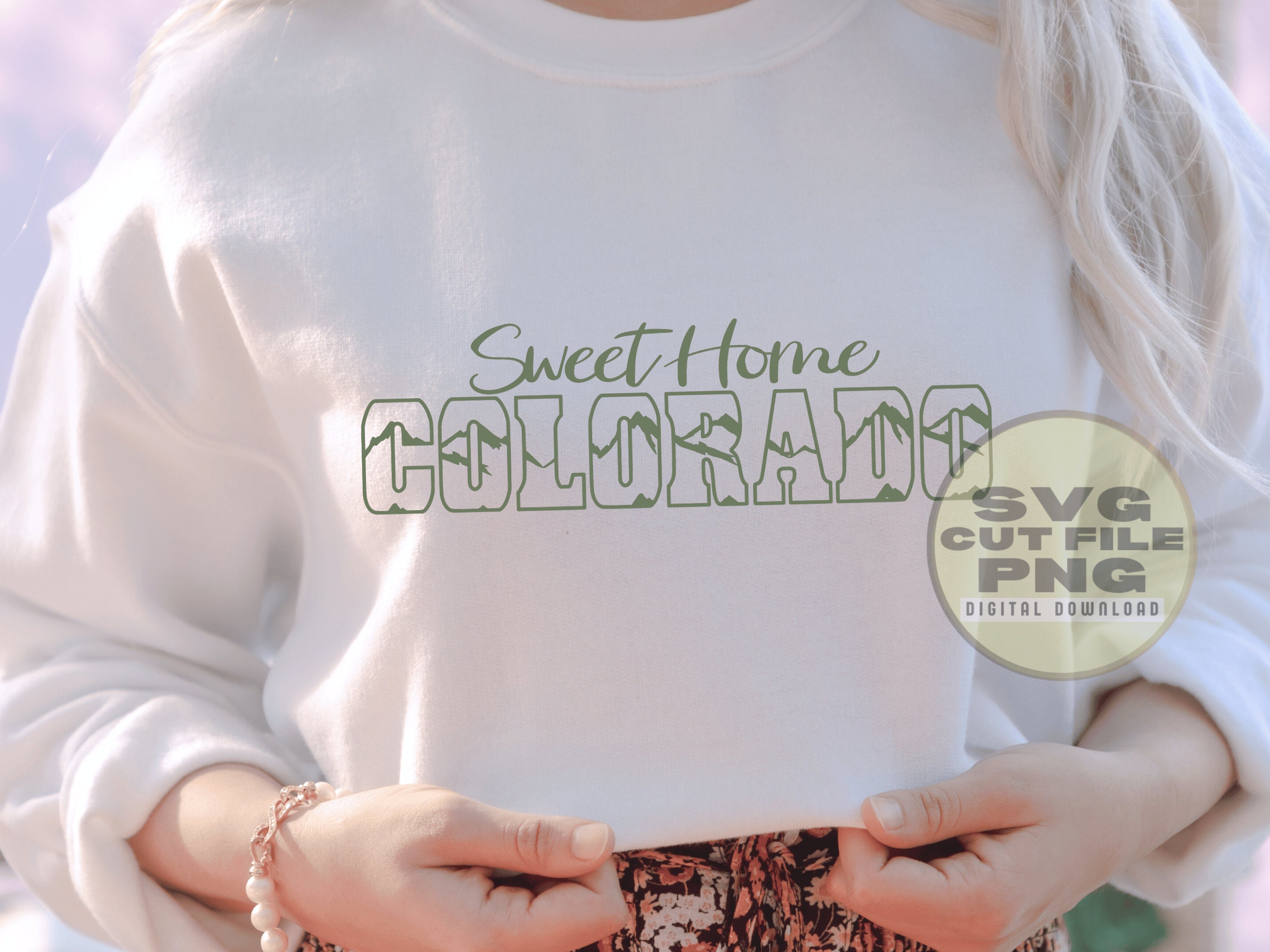 Colorado SVG Cut File, Sweet Home Colorado Png, Cricut Ready Eps Dxf ...