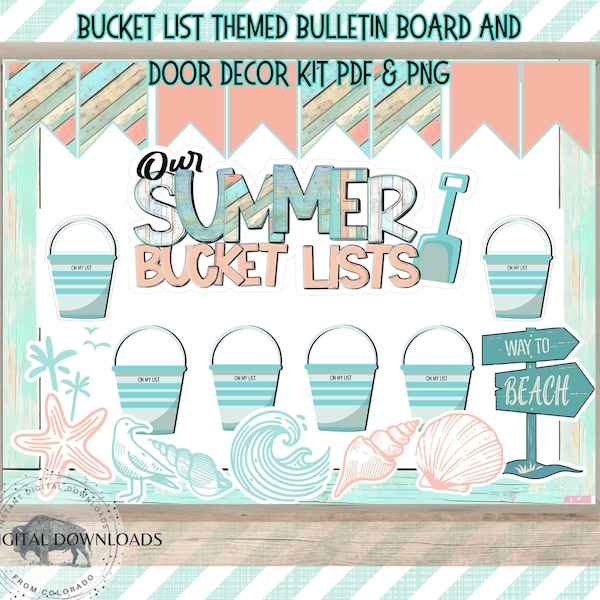 Beach Bulletin Board - Etsy