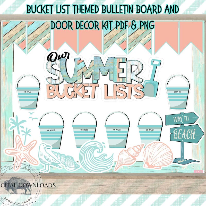 Beach Bulletin Board - Etsy