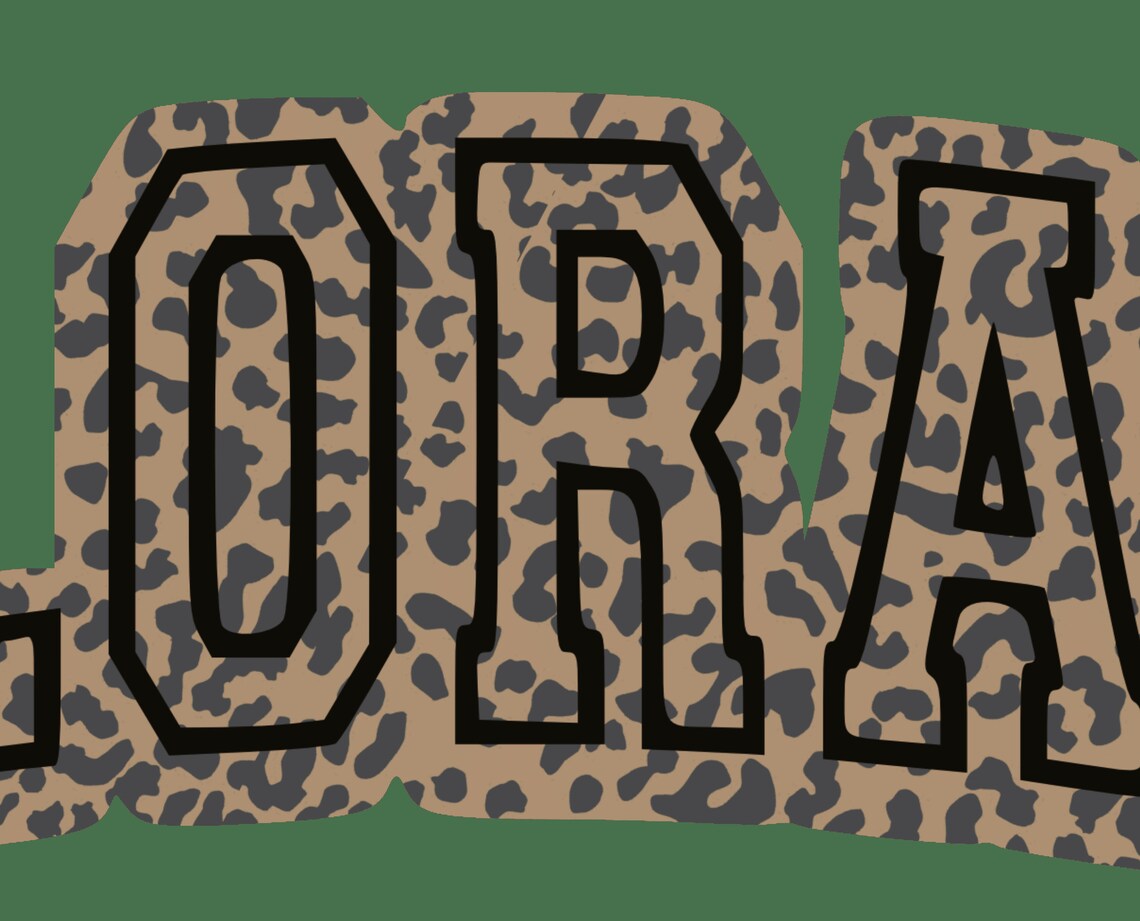 Colorado Arch Png Colorado Cheetah Png Logo Colorado Sublimation Png ...