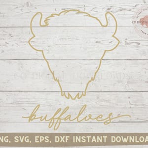 Buffaloes SVG Png Eps Dxf Cricut Svg Buffalo Game Day Fan Gear, Girls ...