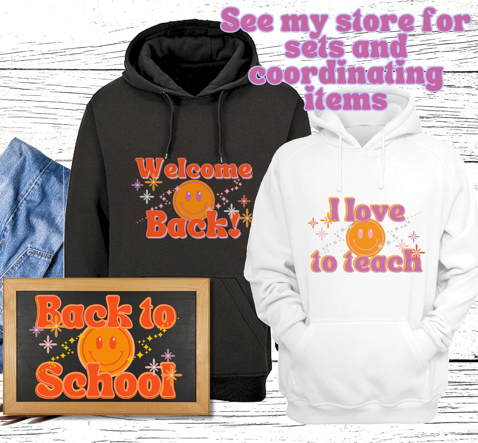 Retro Welcome Back to School Svg Grade School Svg Retro Smile Face Svg ...