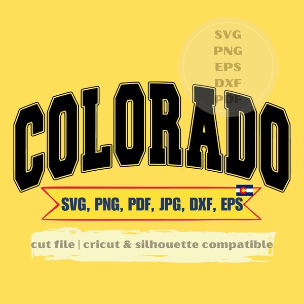 Colorado Svg - Etsy