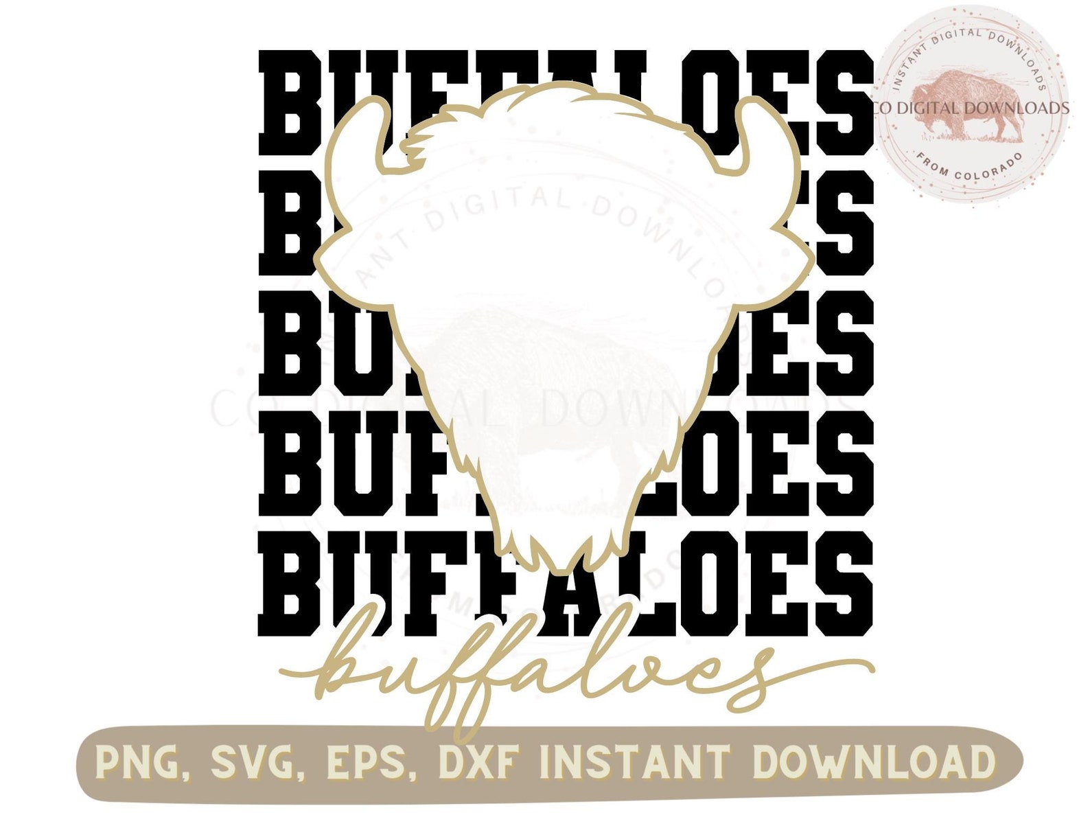 Buffaloes SVG Png Eps Dxf Cricut Svg Buffalo Football Game Day, Prime ...