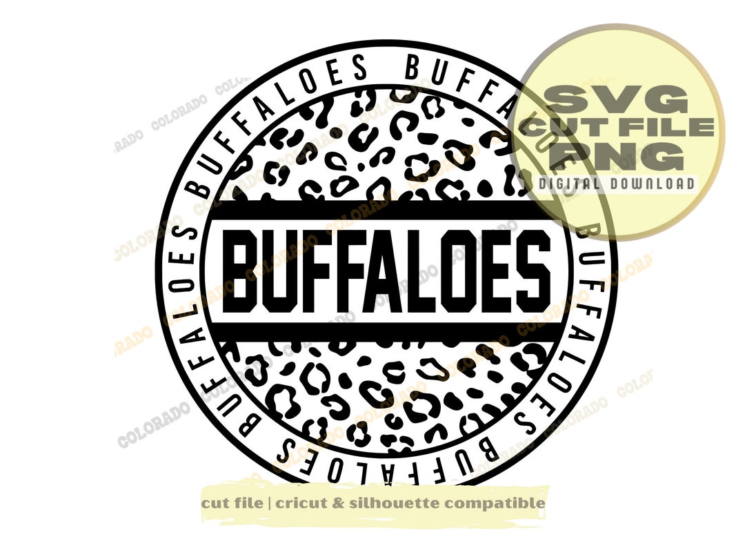 Buffaloes SVG Png Eps Dxf Cricut Svg Boulder Leopard for Her Buffalo ...