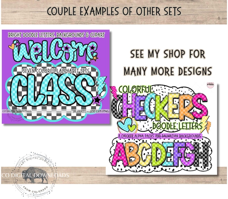 Preppy Pastel Christmas Alphabet Bundle PNG, Pink Green Alpha Doodle ...