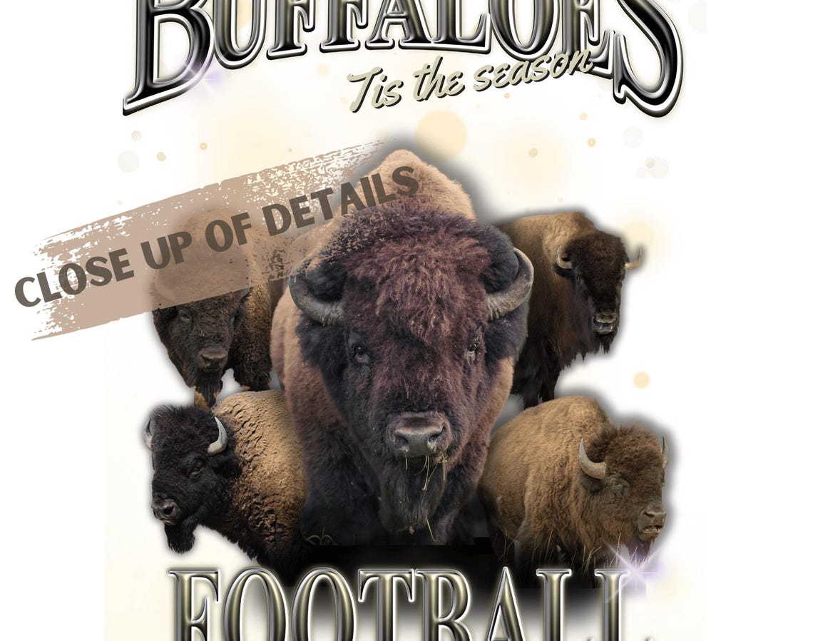 Buffaloes Bootleg Png SVG for Football Game Day, Bootleg Fan Gear ...