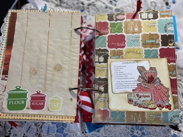 Handmade Recipe Junk Journal - Etsy