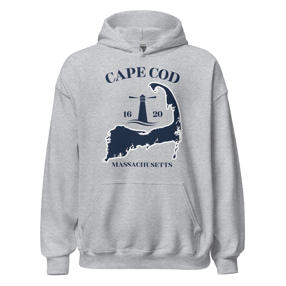 Cape Cod Massachusetts Hoodie, the Cape Sweatshirt, Beach Shirt, Ocean ...