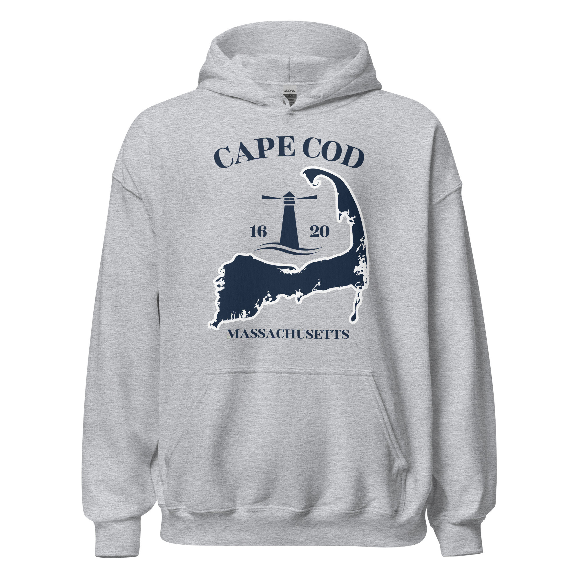 Cape Cod Massachusetts Hoodie, the Cape Sweatshirt, Beach Shirt, Ocean ...