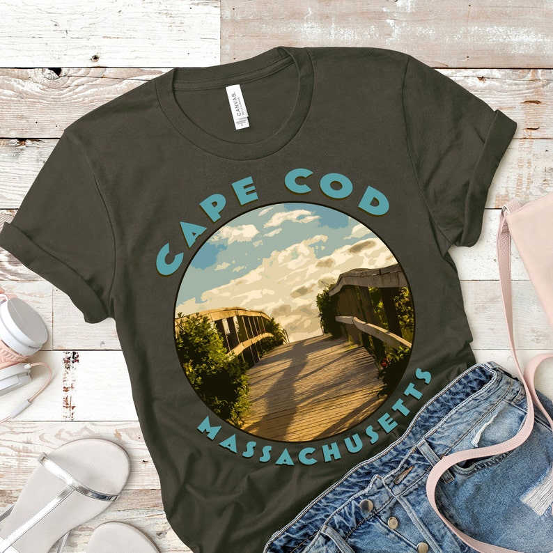 Cape Cod Massachusetts Shirt, Boardwalk Shirt, Summer Season Shirt ...