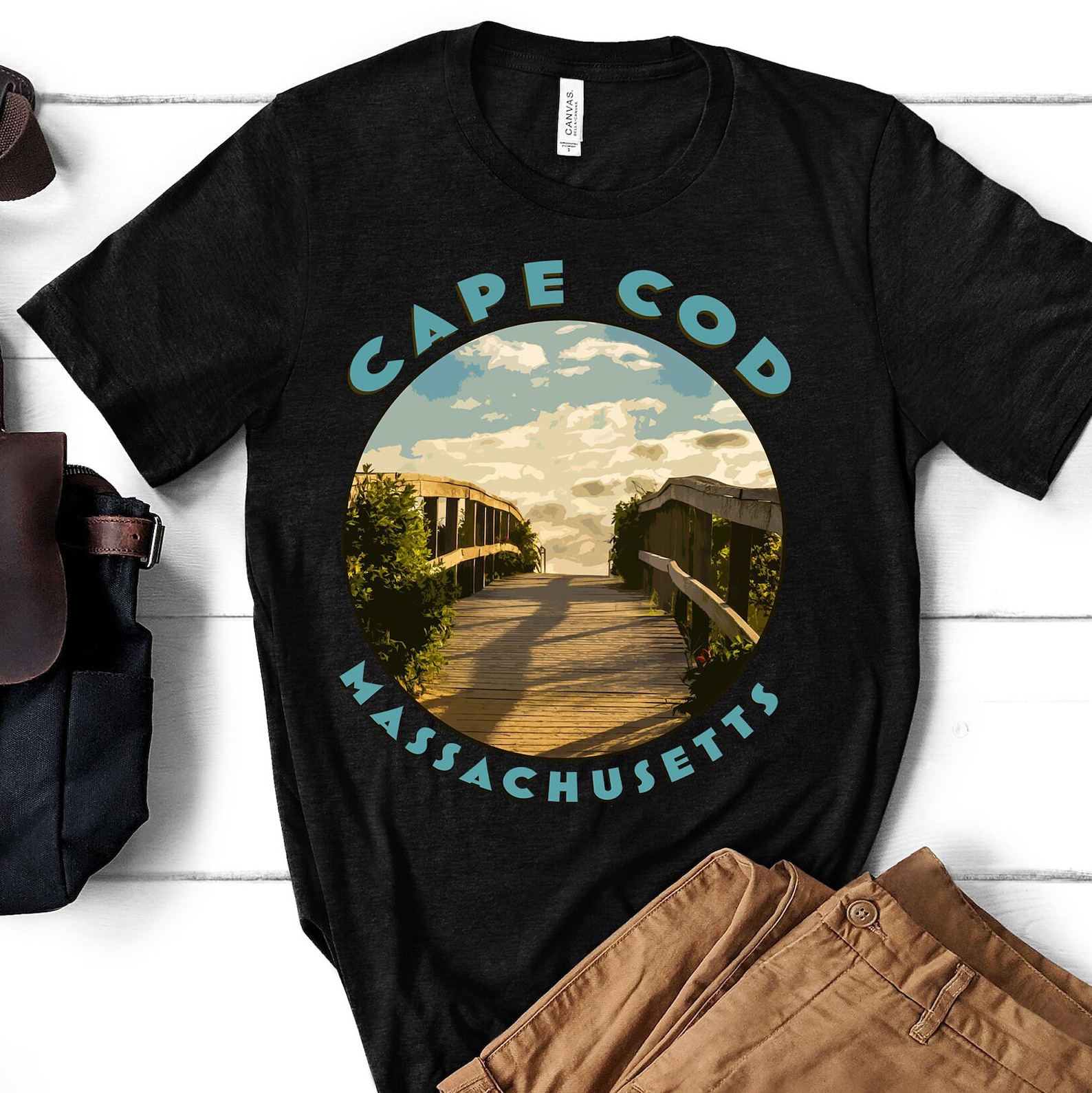 Cape Cod Massachusetts Shirt, Boardwalk Shirt, Summer Season Shirt ...