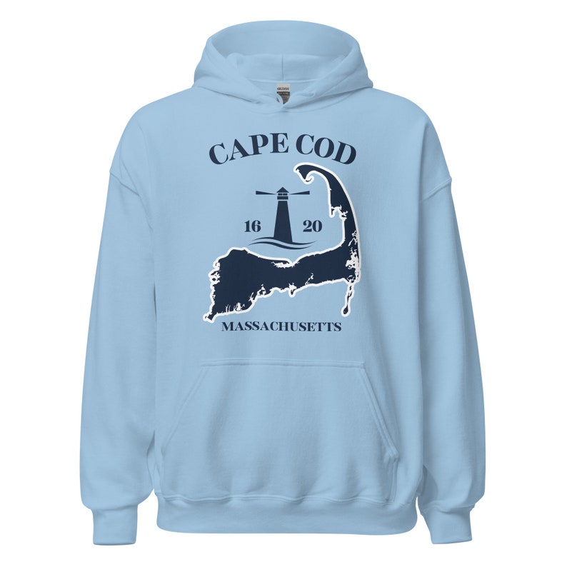 Cape Cod Massachusetts Hoodie, the Cape Sweatshirt, Beach Shirt, Ocean ...