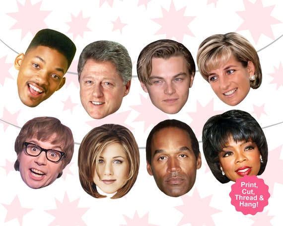 90s Icons Banner 90s Party Decorations 90s Party Decor - Etsy