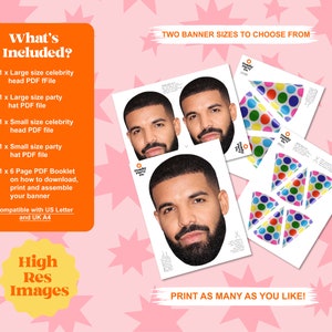 Drake Banner Drake Birthday Drake Decorations Drake - Etsy