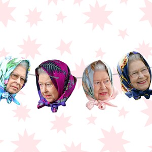 Queen Elizabeth Banner Queen Elizabeth Party Queen Elizabeth Funeral ...