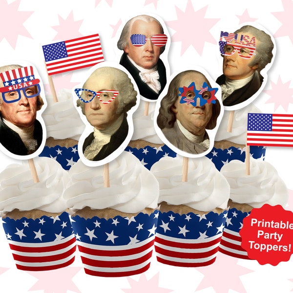 4th of July Cupcake - Etsy