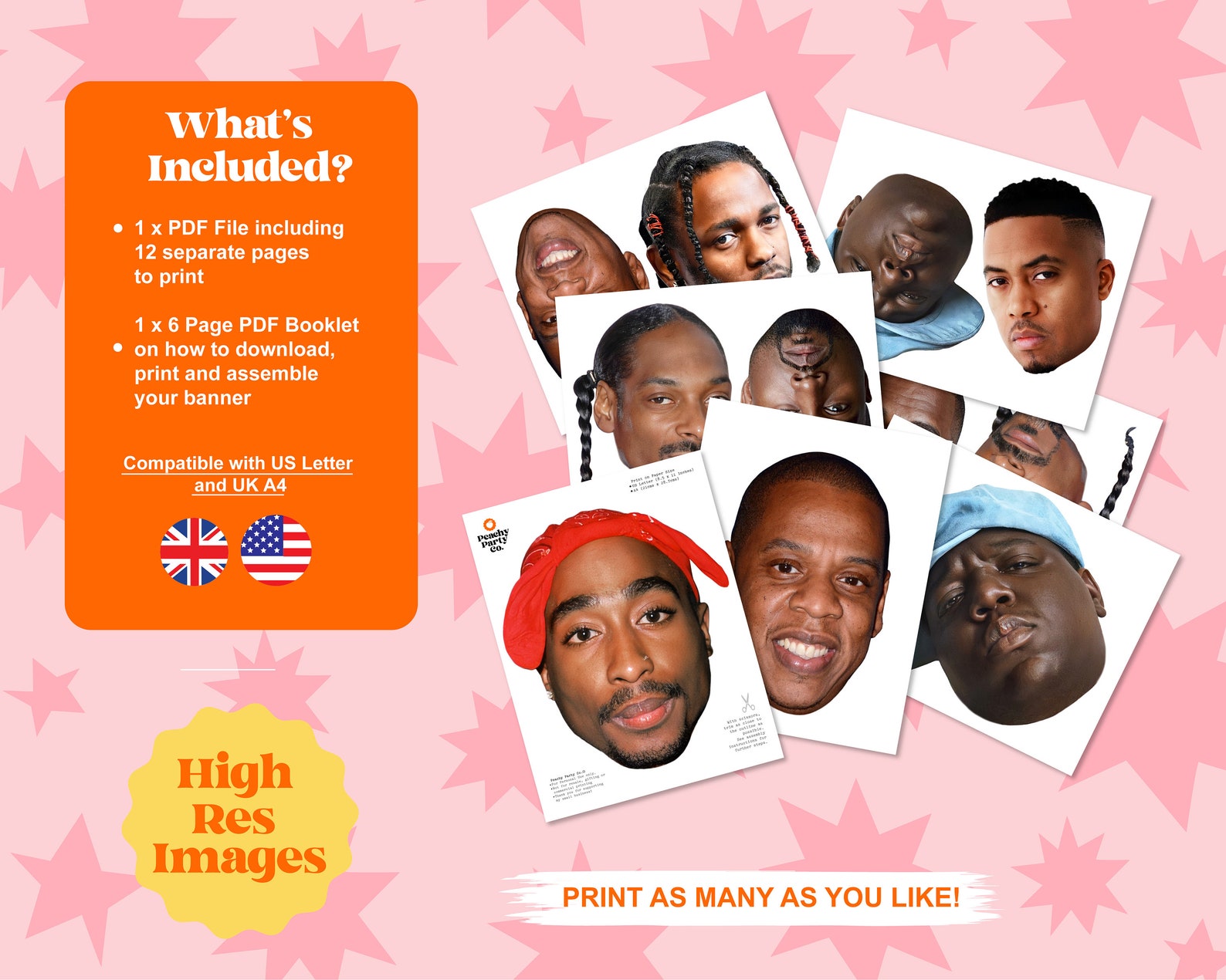 Rapper Banner Rapper Party Banner Hip Hop Banner Hip Hop - Etsy