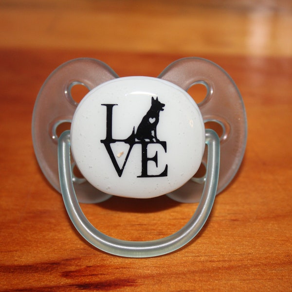German Shepherd Pacifier - Etsy