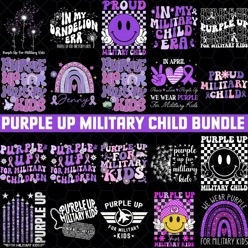 Month of the Military Child Decor - Etsy