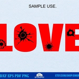 Bullet Holes SVG | Gun Shoot Crack Shatter Break Clipart Vector Cricut ...