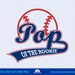 Pop of the Rookie of the Year Svg Png, Pop Baseball Shirt, Family of ...
